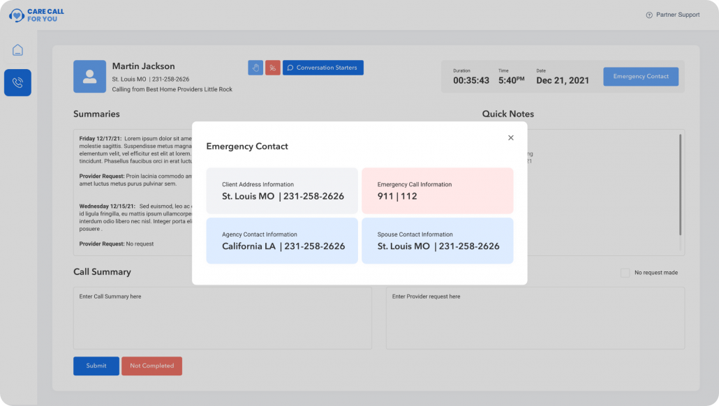 carecall4you – SmartCompanion